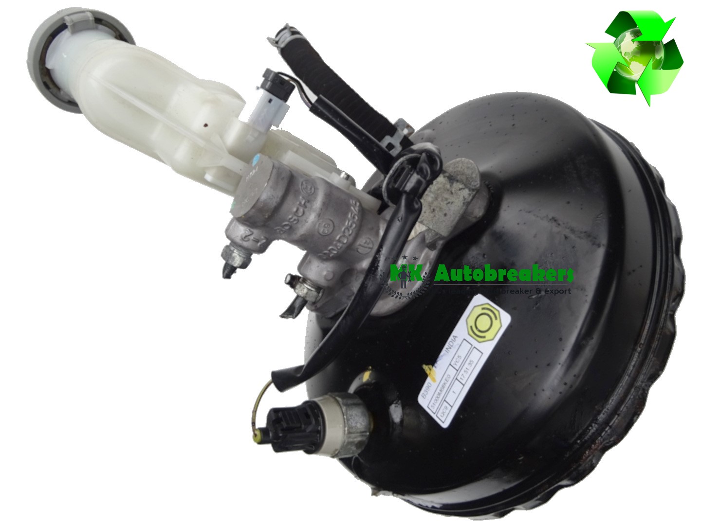 Nissan Pixo From 2009-2012 Brake Servo & Master Cylinder Original Part ...