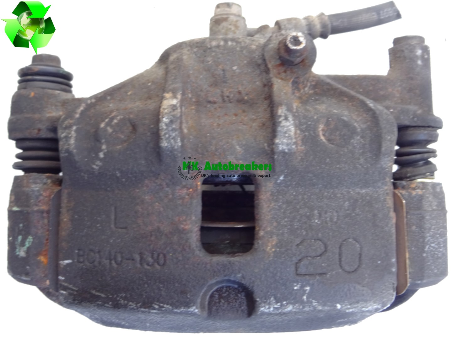 Hyundai I10 Front Brake Caliper Left 58180-0XA00 Genuine Part 2012 | MK ...